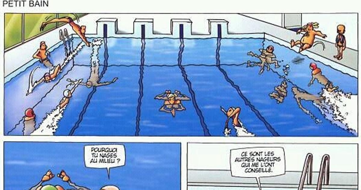 Petit bain - Blagues et les meilleures images drôles!