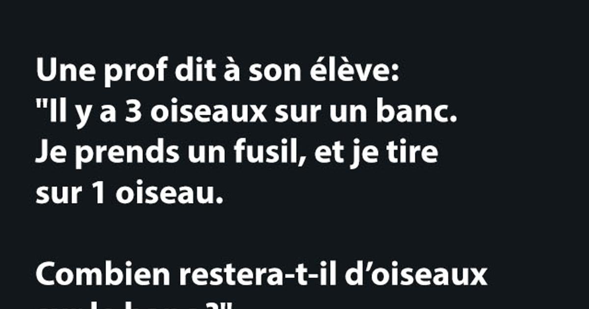 Une prof dit à son élève... - Blagues et les meilleures images drôles!